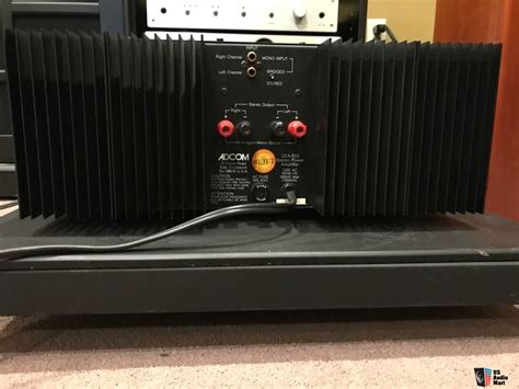 Adcom Gfa 555 Photo 4096732 Us Audio Mart