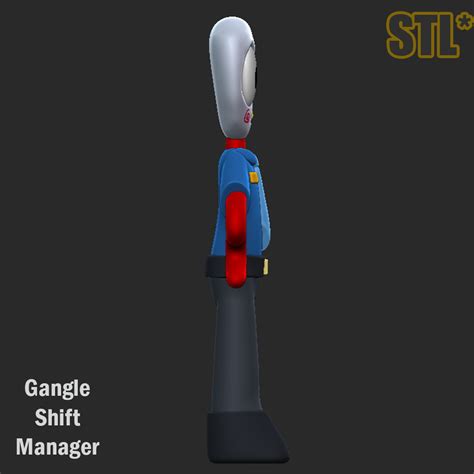 🎪 Gangle Shift Manager Stl 3d Character From The Amazing Digital Circus