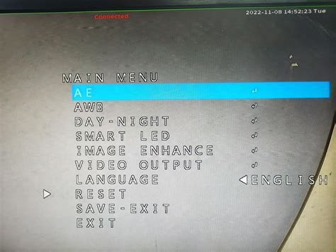 How To Connect And Set The AHD Cameras Resolution And FPS
