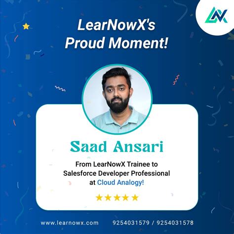 Learnowx On Linkedin Learnowxsuccess Salesforcedeveloper Careergrowth Placement Learnowx