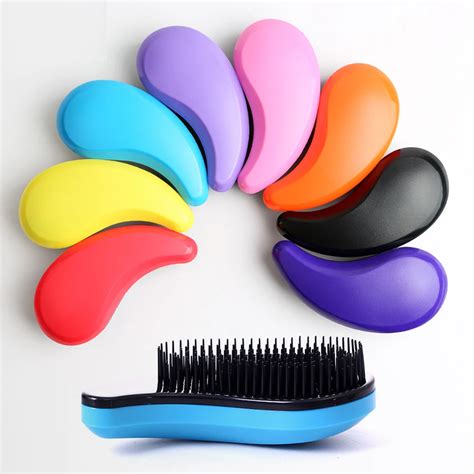 새로운 얽힌 전문 플라스틱 Detangling 브러쉬 Buy 플라스틱 헤어 브러쉬 Detangling 헤어 브러쉬 Detangling 브러시 Product on