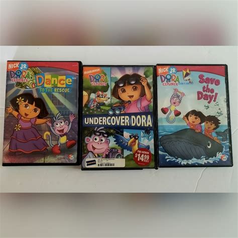 Nickelodeon Toys Y2k Dora The Explorer Dvd Bundle Set Poshmark