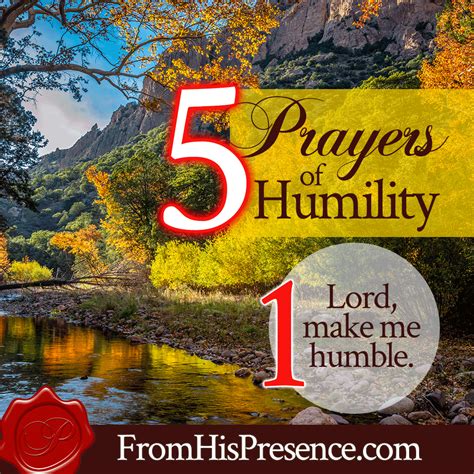Humble Prayer
