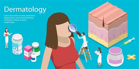 3d Isometric Flat Of Clinical Royalty Free Vector Image