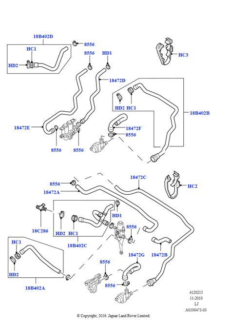 Шланги отопителя M62 B44 4 4 V8 бензин Range Rover 2002 2009 цены