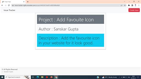 GitHub Code You Issue Tracker This Is The Issue Tracker Project Where You Can Create A