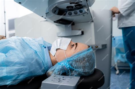 Premium Photo Cataract Eye Operation Professional Eye Laser Correction