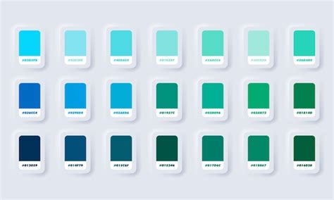 Tonos De Colores Azul Verde Tratamiento Tono Sobre Tono Azul Plata