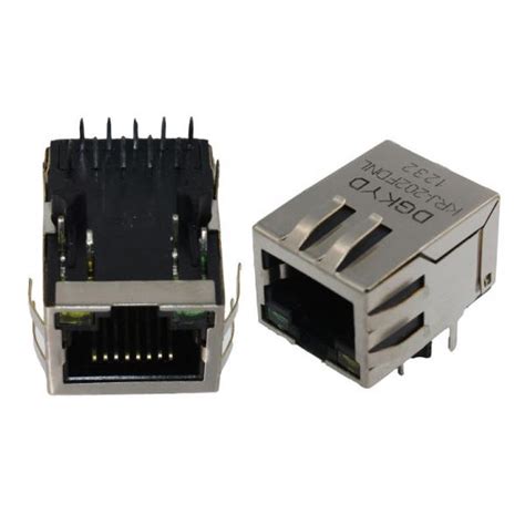 1000base Ethernet Cable Cat6 Rj45 Connector Modular Jack With Pbt Black Housing From China Factory