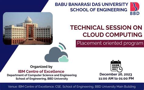 ibm technical session on cloud computing bbdu