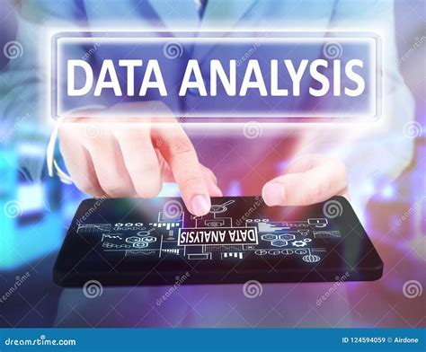 Data Analysis In Business Concept Stock Image Image Of Internet Smart 124594059