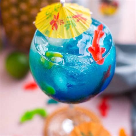 Fun Fish Bowl Drink Recipe — Sugar And Cloth