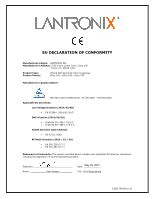 Lantronix XPico Series Embedded Wi Fi Bluetooth Combo IoT Gateway EU DECLA