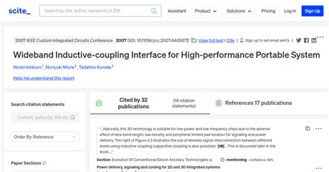 Wideband Inductive Coupling Interface For High Performance Portable