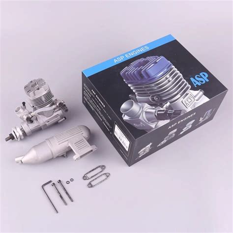 Asp S46a S46aii Glow Fuel Methanol Engine Perfect For 46 Class Rc