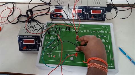 Kvl Electrical Lab Experiment Vtu Youtube