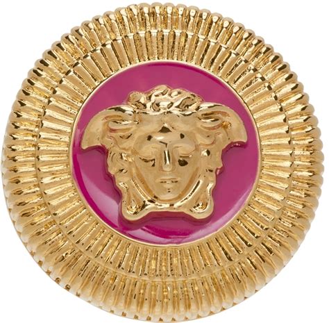 Versace Gold Medusa Biggie Ring Versace