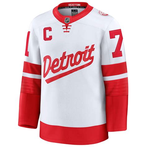 Dylan Larkin Detroit Red Wings White 2025 Stadium Series Premium Jersey