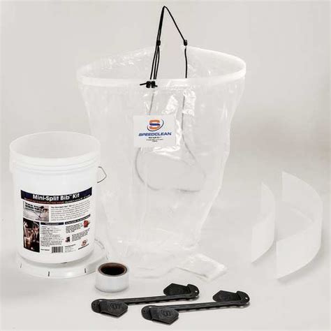 Speedclean Mini Split Bib Kit Replacement Reusable Msb Kit Zoro