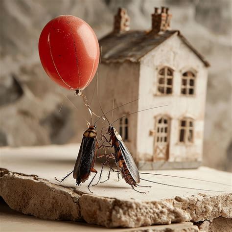 Premium Photo Cockroach Love Generate Ai