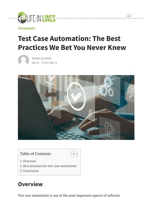 Ppt Test Case Automation The Best Practices We Bet You Never Knew