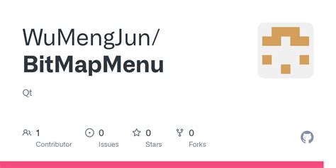 Github Wumengjunbitmapmenu Qt