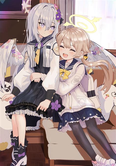 Hifumi Azusa And Peroro Blue Archive Drawn By Thomason Danbooru