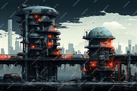 Premium Ai Image Dystopian Megalopolis Explore A Dystopian