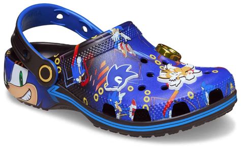 Sonic The Hedgehog Crocs Classic Clog