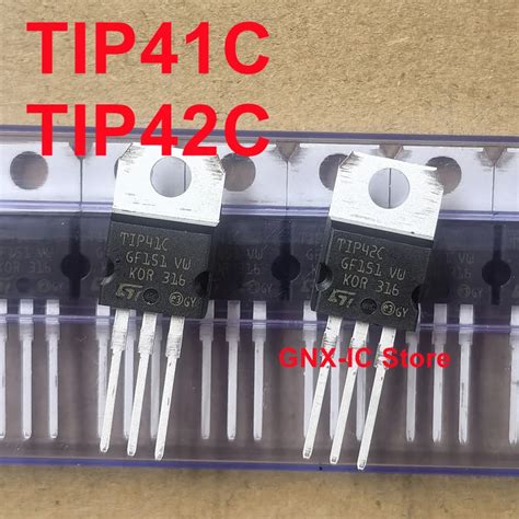 50pcs Lot Tip41c Tip42c Integrated Circuits Aliexpress