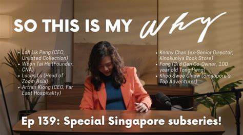 So This Is My Why Podcast On Linkedin Sneak Peek Of The Singapore