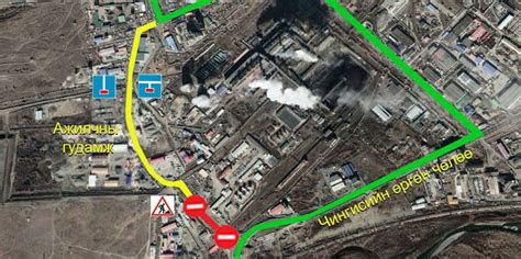 Яармагийн гүүрийн хойд уулзвараас Ажилчны гудамж чиглэлийн замыг хаана