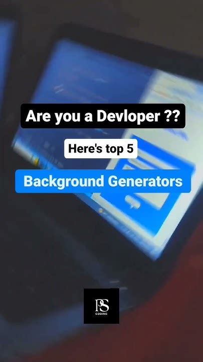 Background Generation For Developer Coding Htmlcss Css Html Shorts