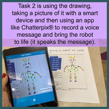 Unplugged Algorithm Coding And Drawing Build A Robot Then Use Chatterpix
