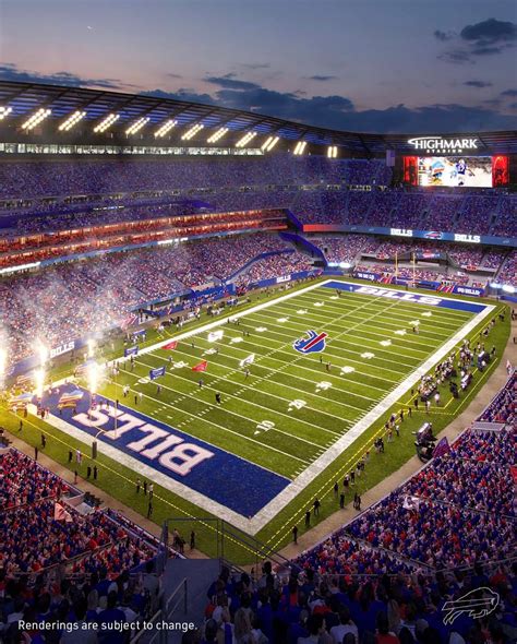 Buffalo Bills New Year New Highmark Stadium Renders 😍 Gobills