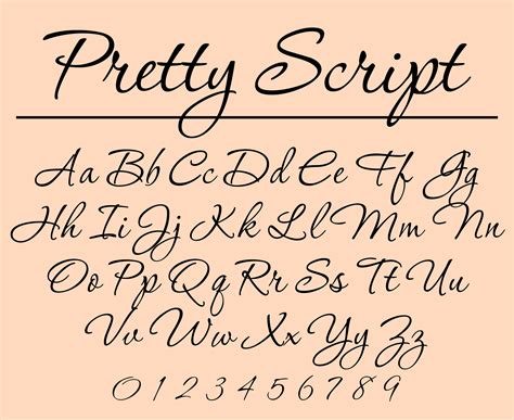 Cursive Monogram Font Elegant Cursive Font Cursive Calligraphy