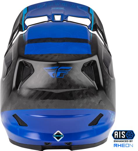 Fly Racing Werx R Blue Carbon Helmet Speed Addicts