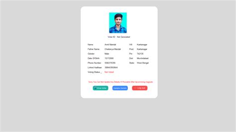 GitHub DEV Online Voting Management System This Project Is Developed Using Python