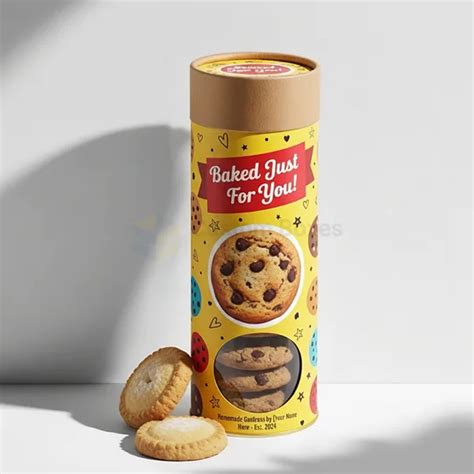 Cookie Tube Packaging Free Design And Fast Quote