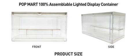 Pop Mart 100 Assemblable Lighted Display Container
