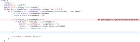 Swiftui Swift Ui Escaping Closure Captures Mutating Self Parameter