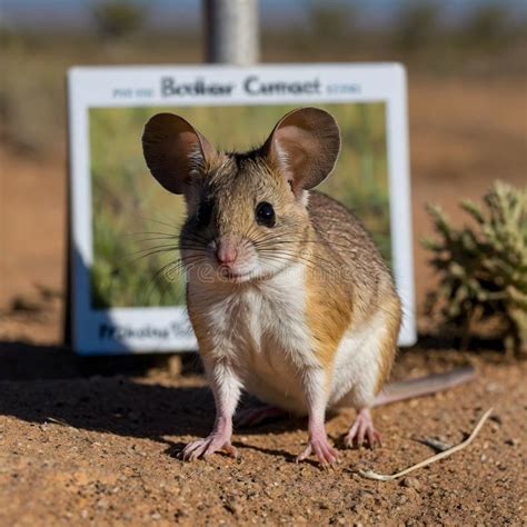 Julia Creek Dunnart Interacting With Other Species Showcasing
