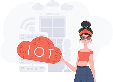 Trendy Vector Illustration Of Woman Holding Iot Icon Vector Experience Reality Global Png And