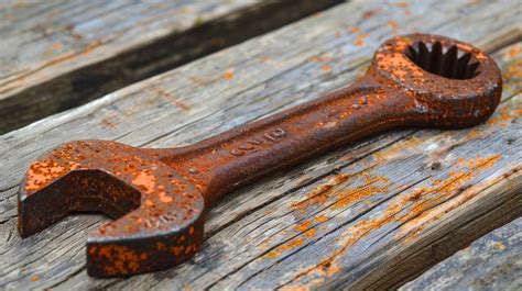 Free Rusty Wrench Closeup Image Download At StockCake