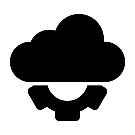 Cloud API Vector Icon Vector Art At Vecteezy