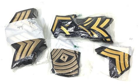 Lot 130 Law Enforcement Rank Patches