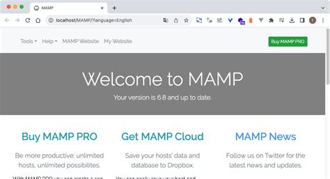 Mac ＋ Mamp 環境で Laravel を動かす（その1） ホエールテック株式会社