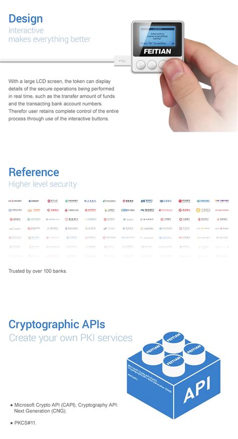 Pki Identification Usb Token With Lcd Interpass H Buy Pki Token Usb Key Etoken Product