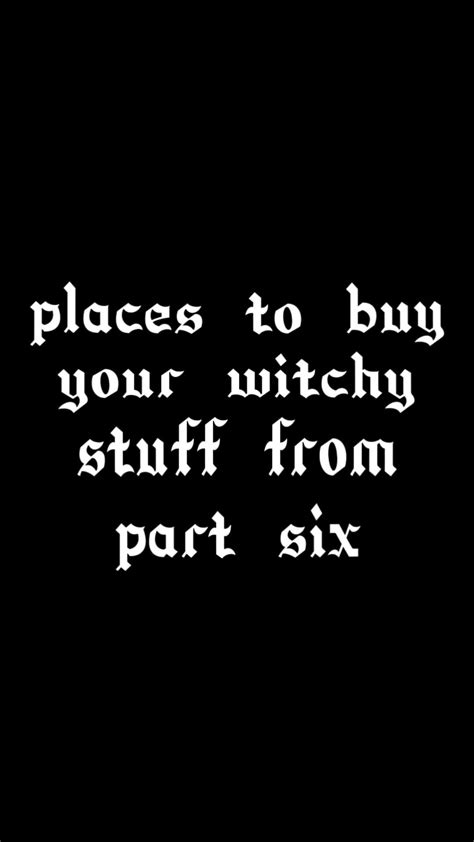 Places To Buy Your Witchy Stuff From Part Six Artofit