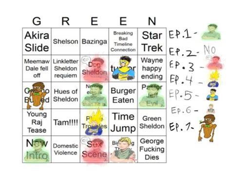 My Friends And I Have Been Playing Young Sheldon Bingo For The Final Season Here Are Our Boards
